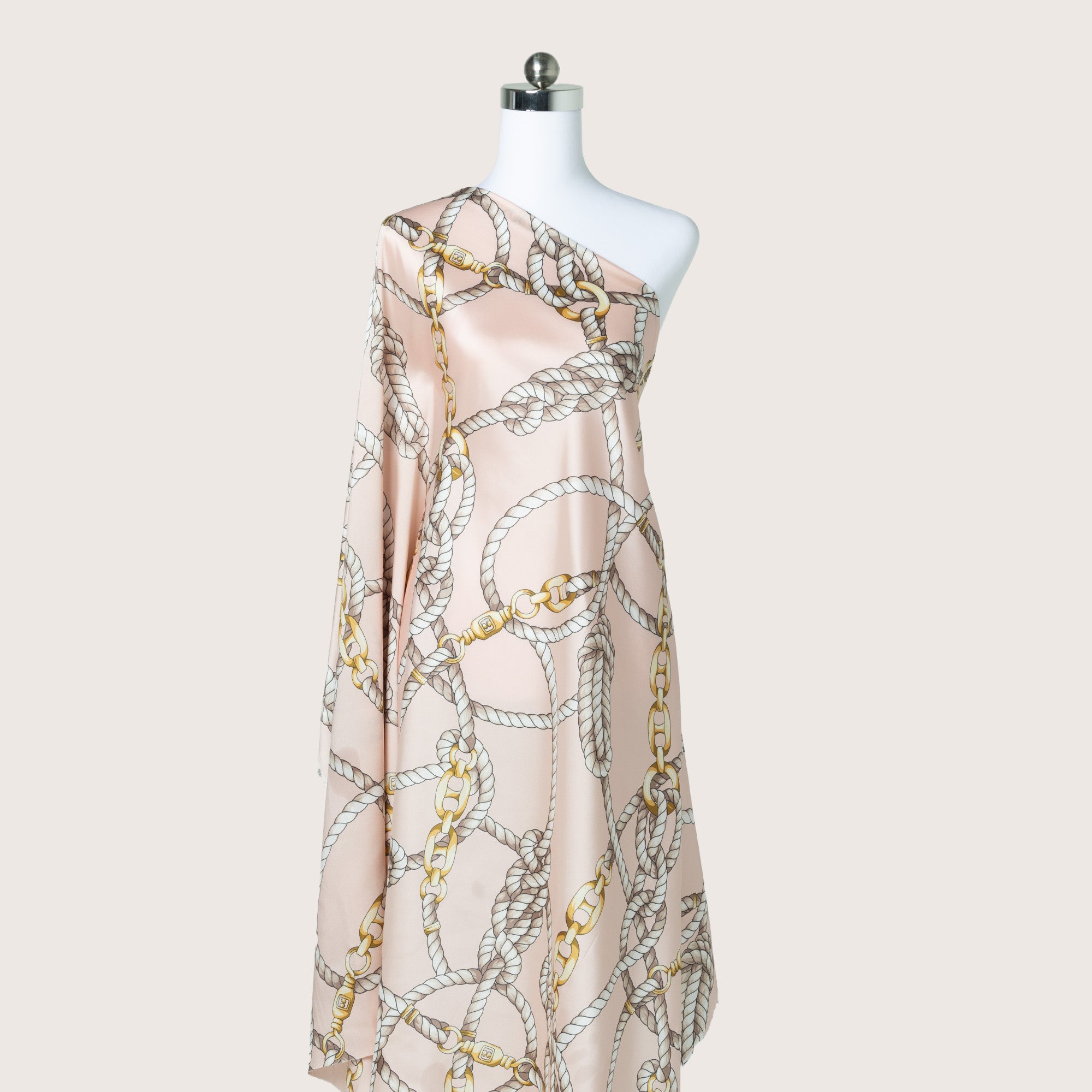 Printed Twill Satin Chains – Fabric Couture