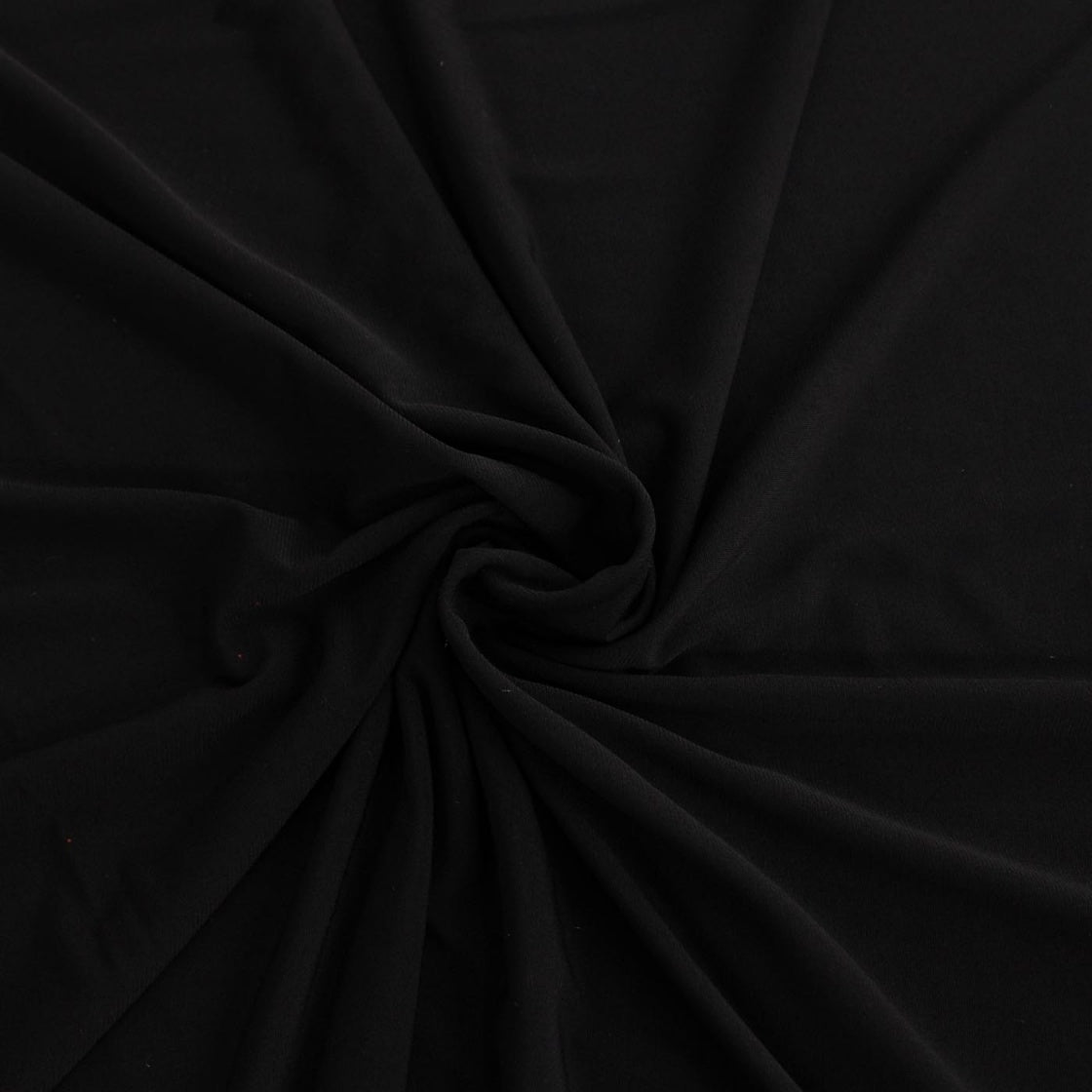 Polyspan Jersey Black – Fabric Couture