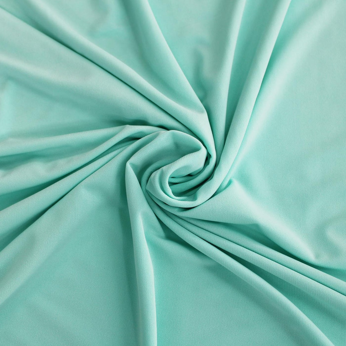 Polyspan Jersey Tiffany Green – Fabric Couture
