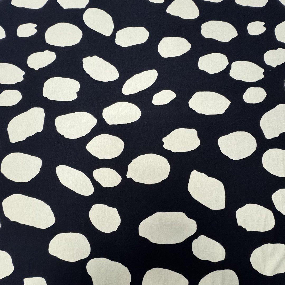 Navy White Splat Attack – Fabric Couture