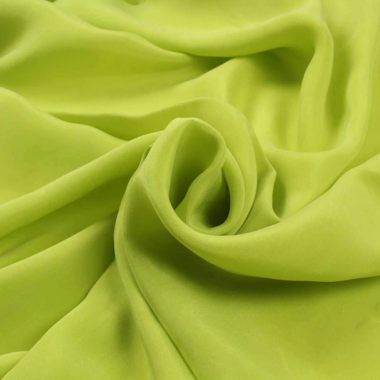 Cupro Silk Satin Chartreuse – Fabric Couture