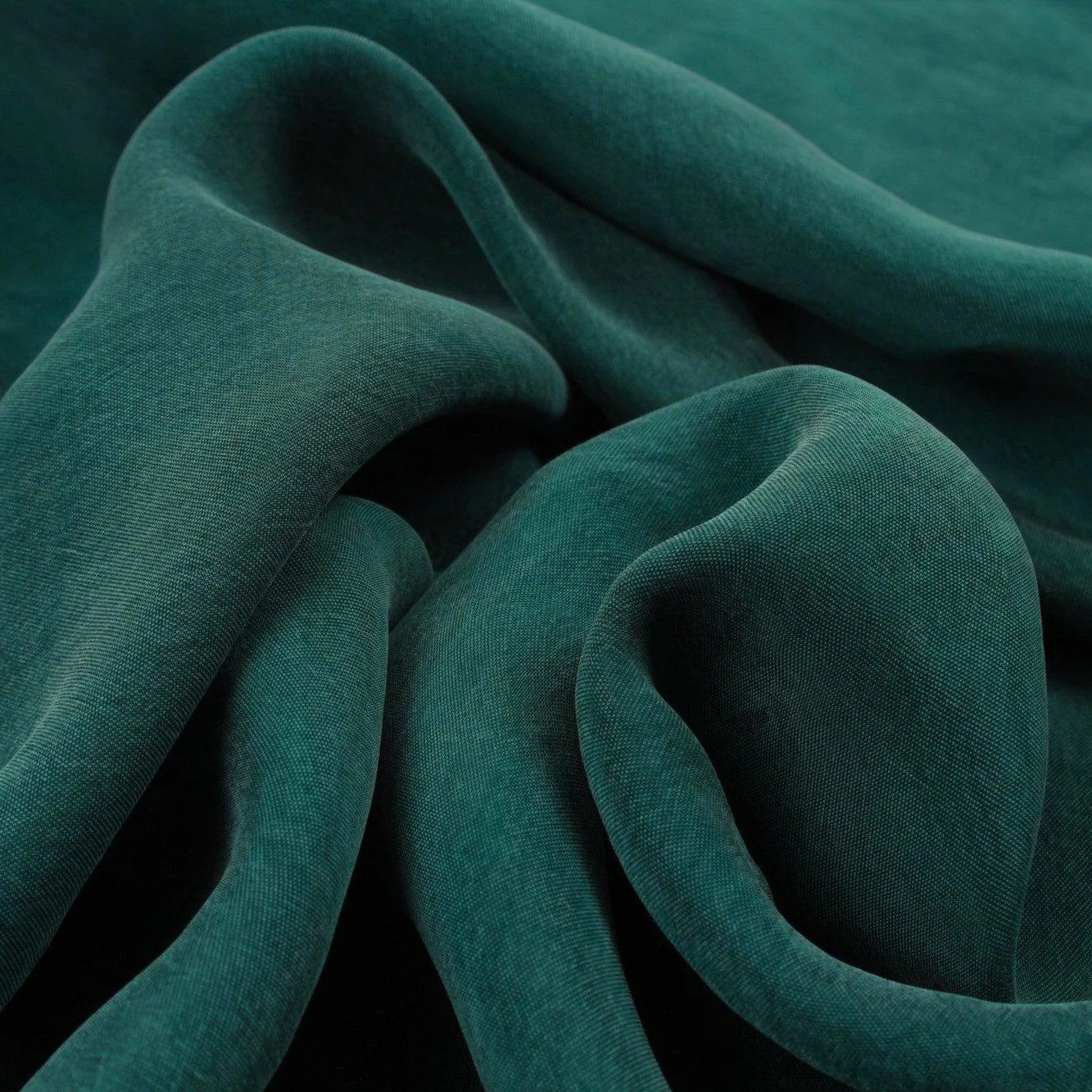 Cupro Silk Satin Forest Green – Fabric Couture