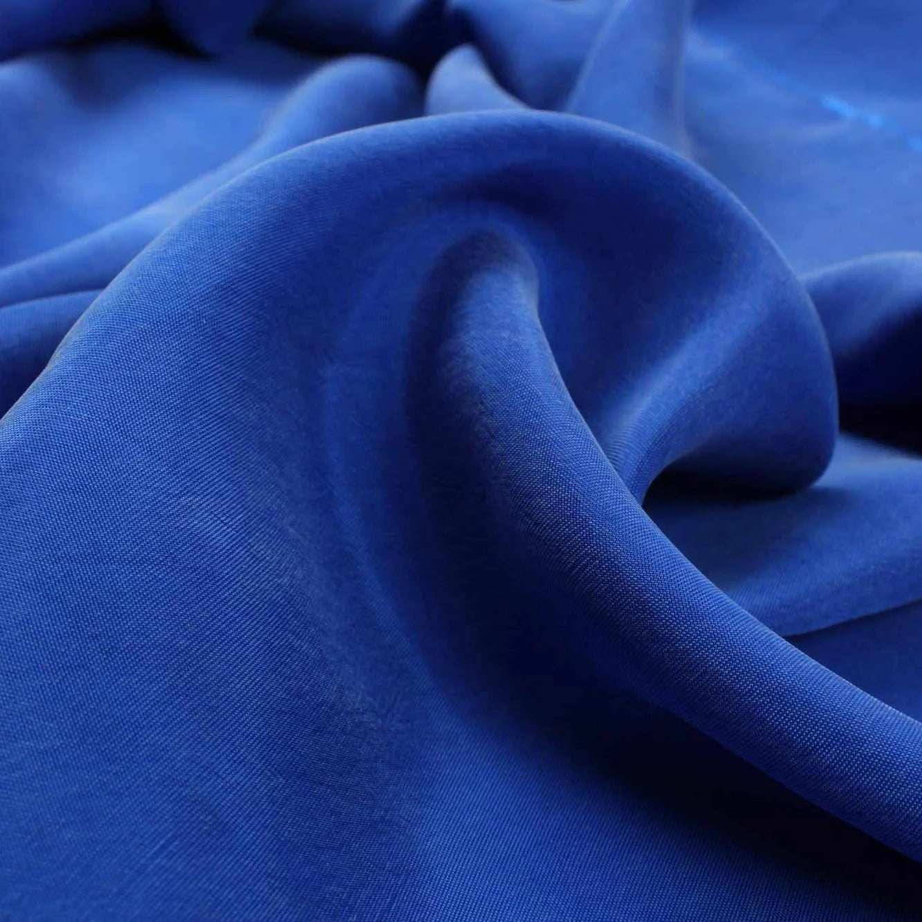 Cupro Silk Satin Scarlet Surf – Fabric Couture