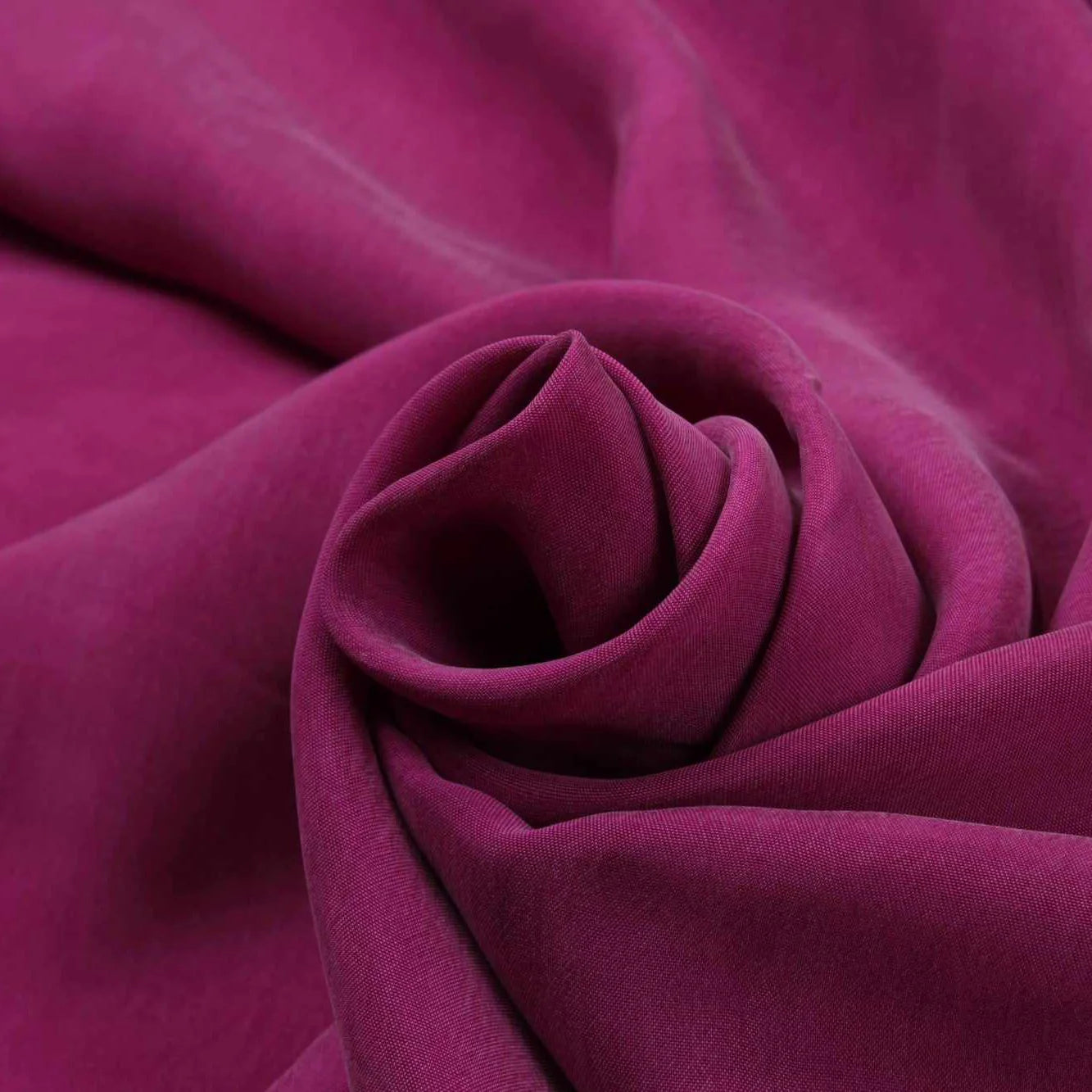 Cupro Silk Satin Scarlet Fuchsia – Fabric Couture
