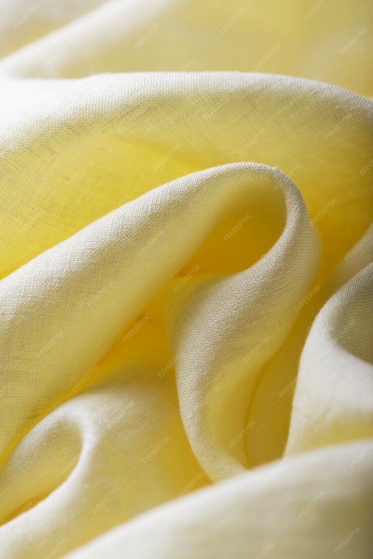 Soft Washed Linen Pale Yellow – Fabric Couture