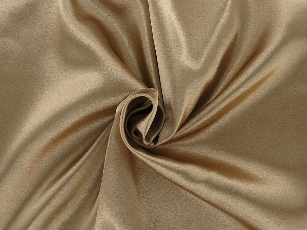 Satin Back Crepe Gold – Fabric Couture