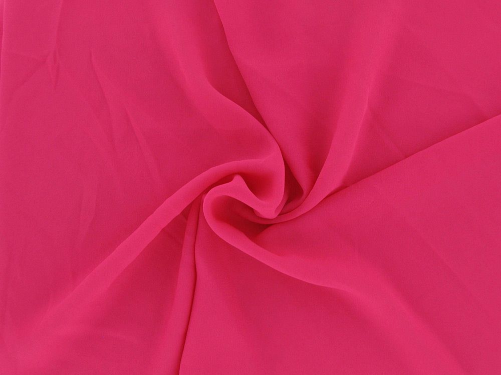 Selena Lightweight Crepe, Hot Pink – Fabric Couture
